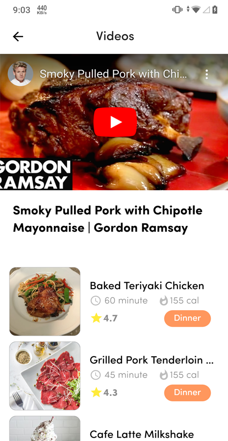 Flutter Recipe Pro - Recipes Mobile App Cookbook with admin panel flutter recipe mobile app by ...