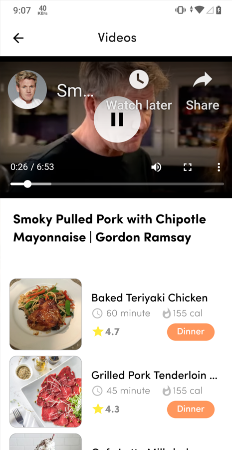Flutter Recipe Pro - Recipes Mobile App Cookbook with admin panel flutter recipe mobile app by ...