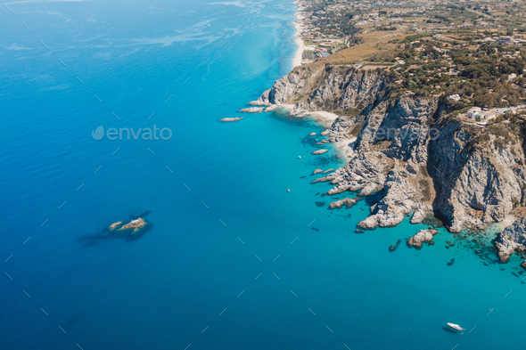 Calabria cliff near the ocean Stock Photo by PolonioVideo | PhotoDune