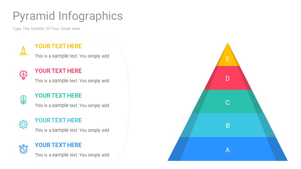 Pyramid Infographics Google Slides Template diagrams by SOOZ_ART ...