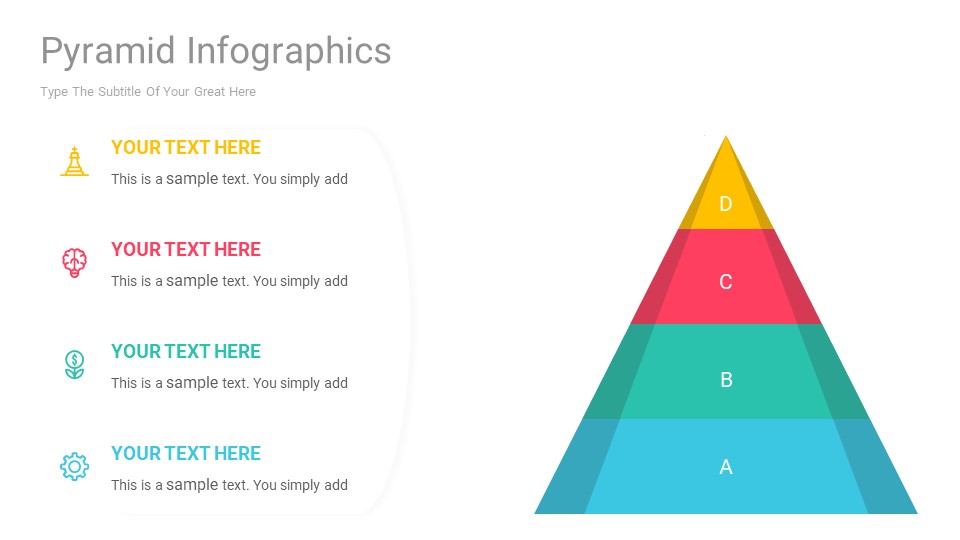 Pyramid Infographics Google Slides Template diagrams by SOOZ_ART ...