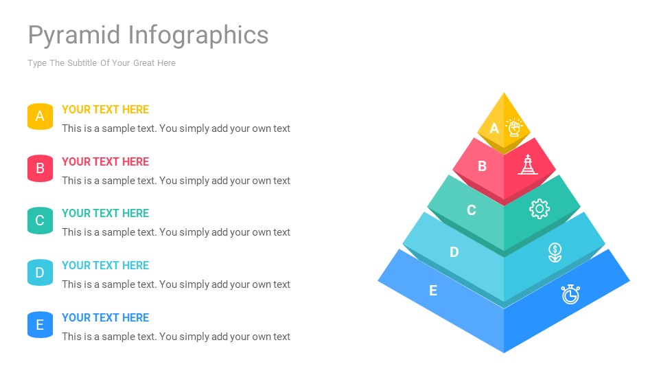 Pyramid Infographics Google Slides Template diagrams by SOOZ_ART ...