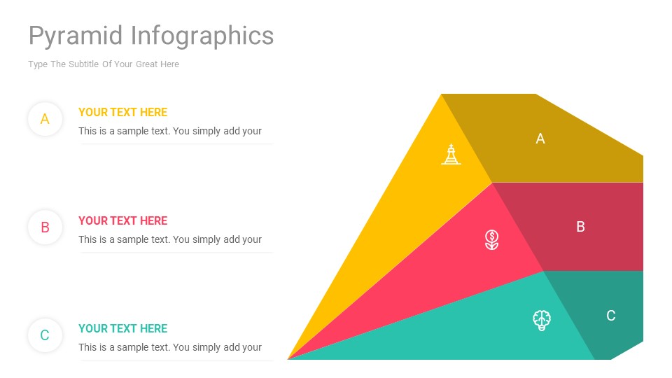 Pyramid Infographics Google Slides Template diagrams by SOOZ_ART ...