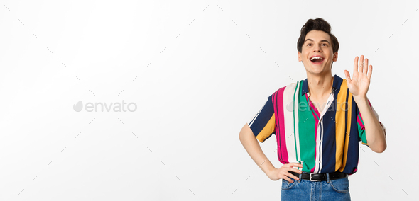 People Waving Hello To Each Other