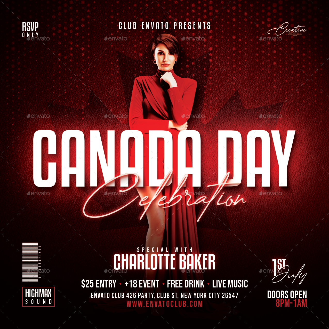 Canada Day Flyer, Print Templates | GraphicRiver