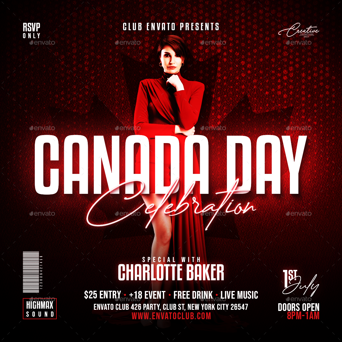 Canada Day Flyer, Print Templates | GraphicRiver