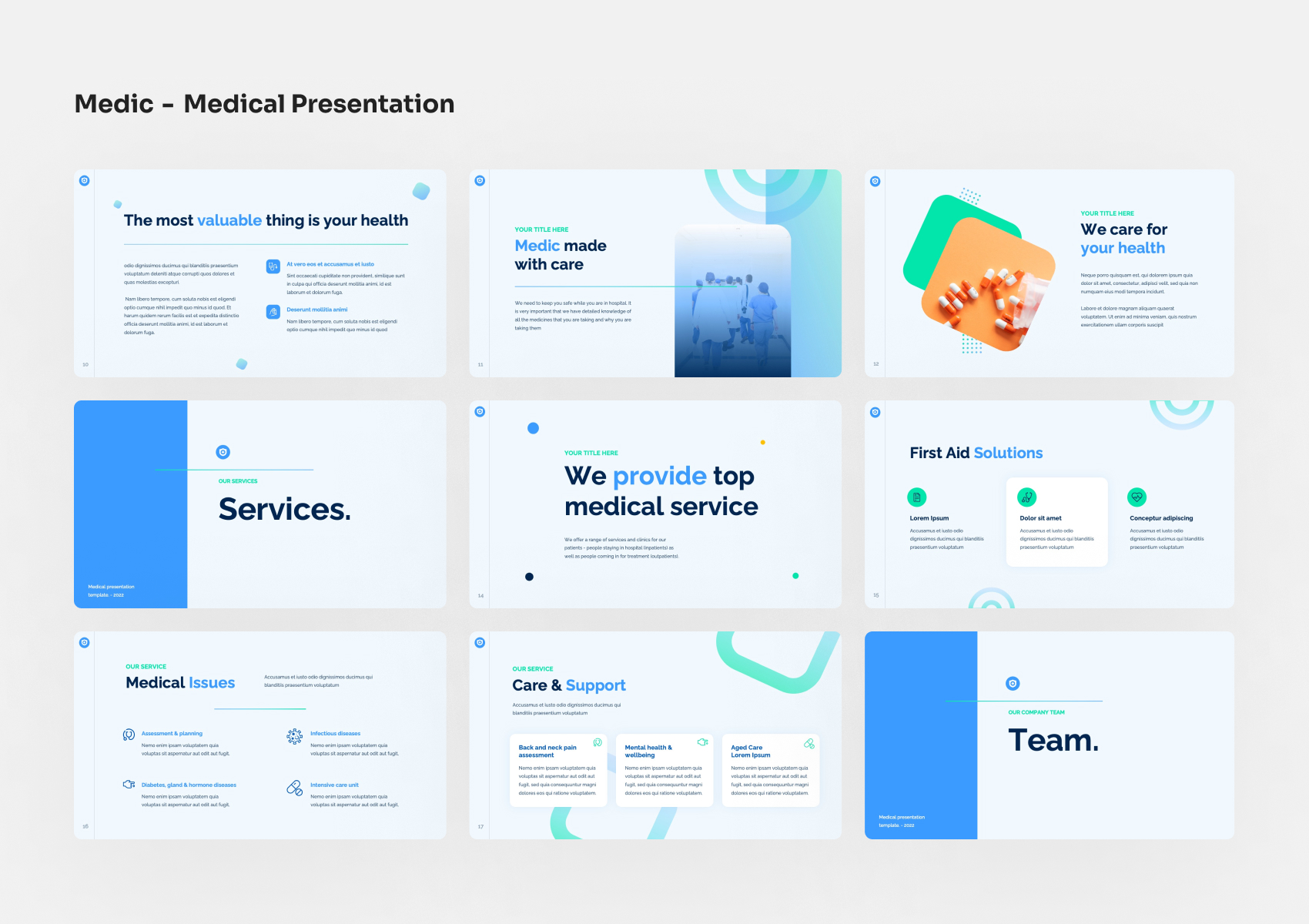 Medic - Medical PowerPoint Presentation, Presentation Templates ...