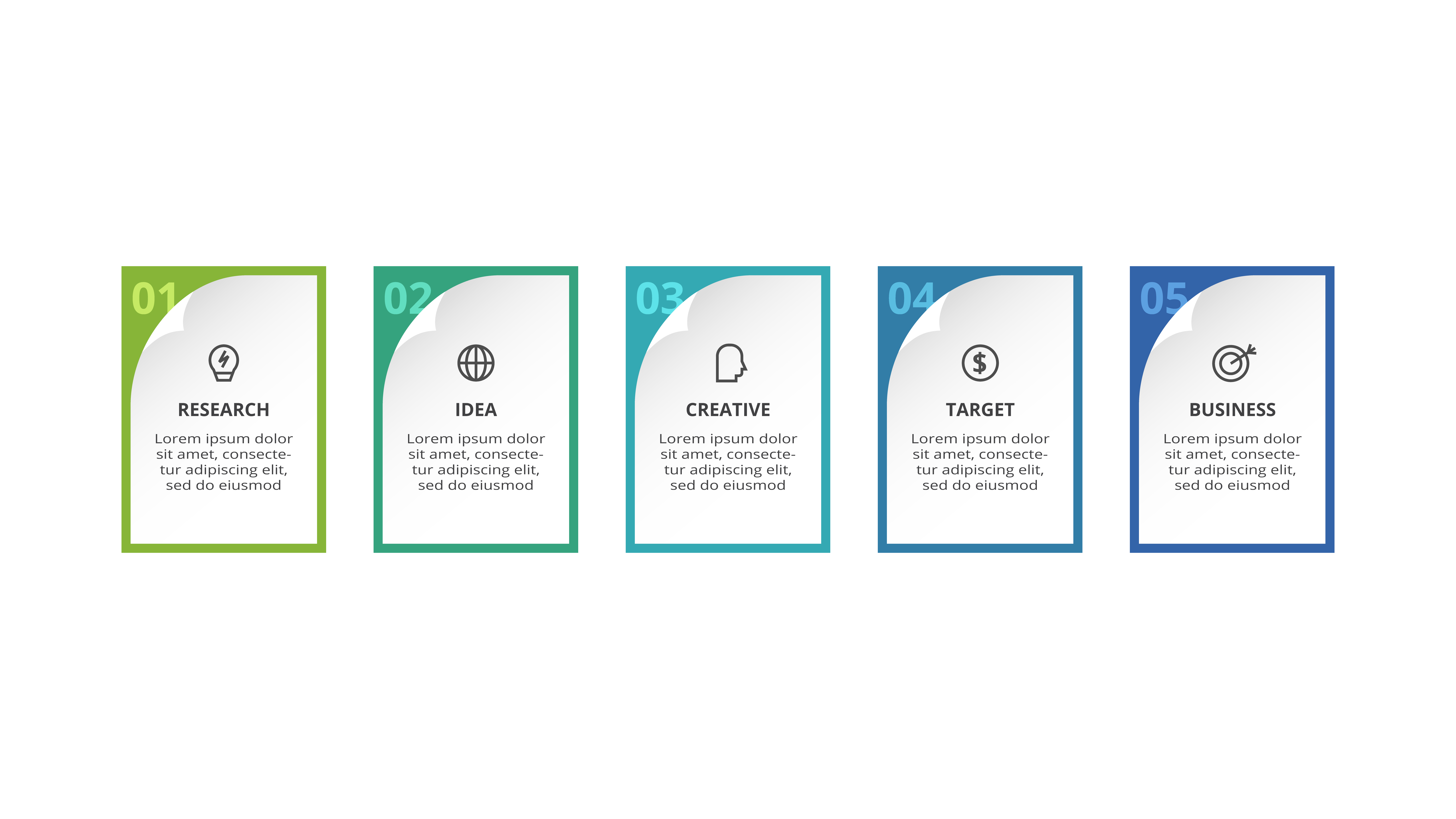 Rectangles Animated Infographics by Nizhnik | GraphicRiver