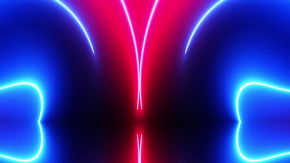 Abstract Neon Gradient Background 4K 03, Motion Graphics | VideoHive
