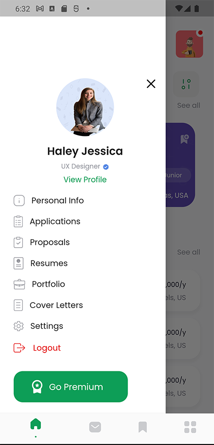 Hires - Job Finder Flutter App UI Template by dokkanagency | CodeCanyon