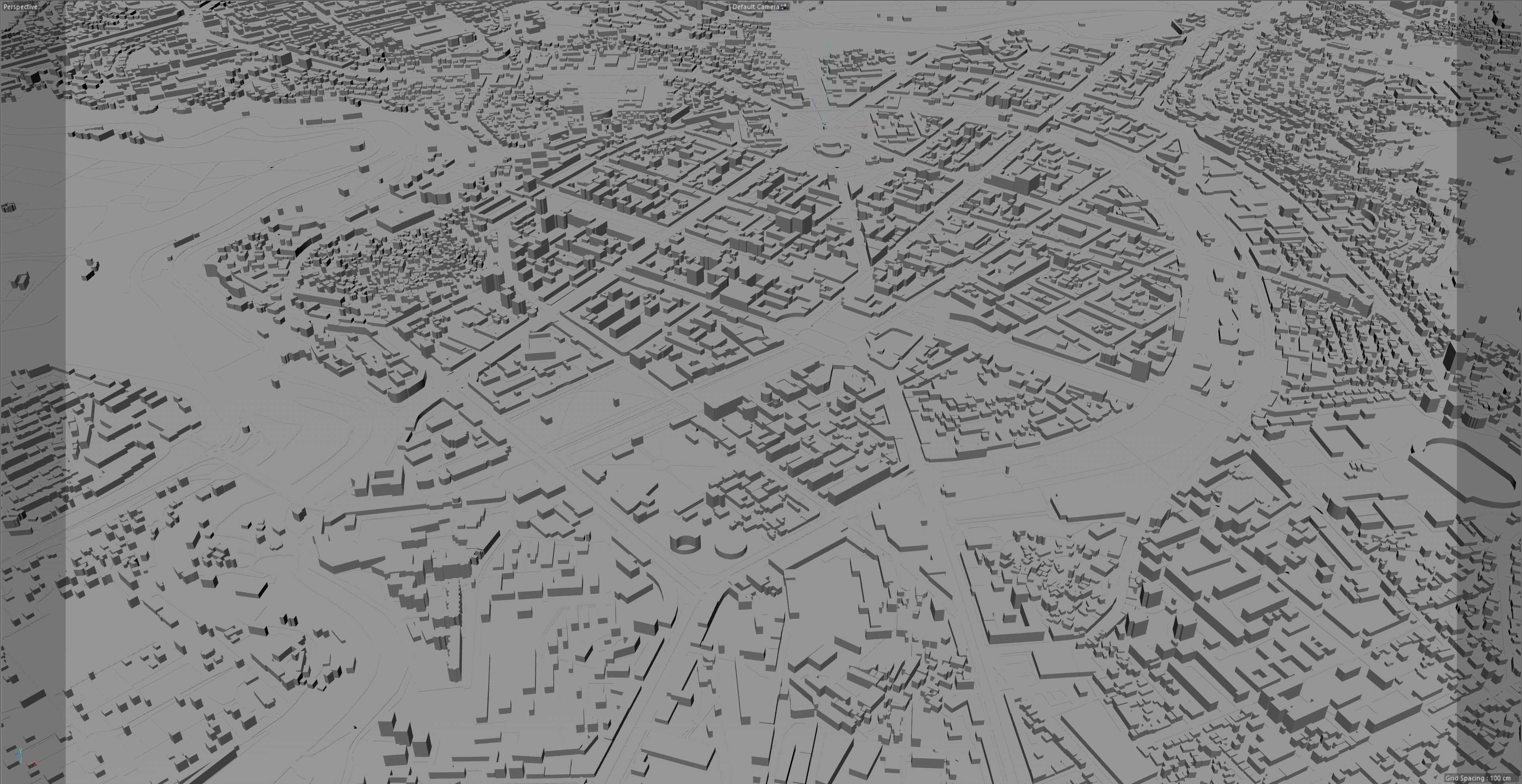 Yerevan city Armenia 3d model 60km by TurboCG | 3DOcean