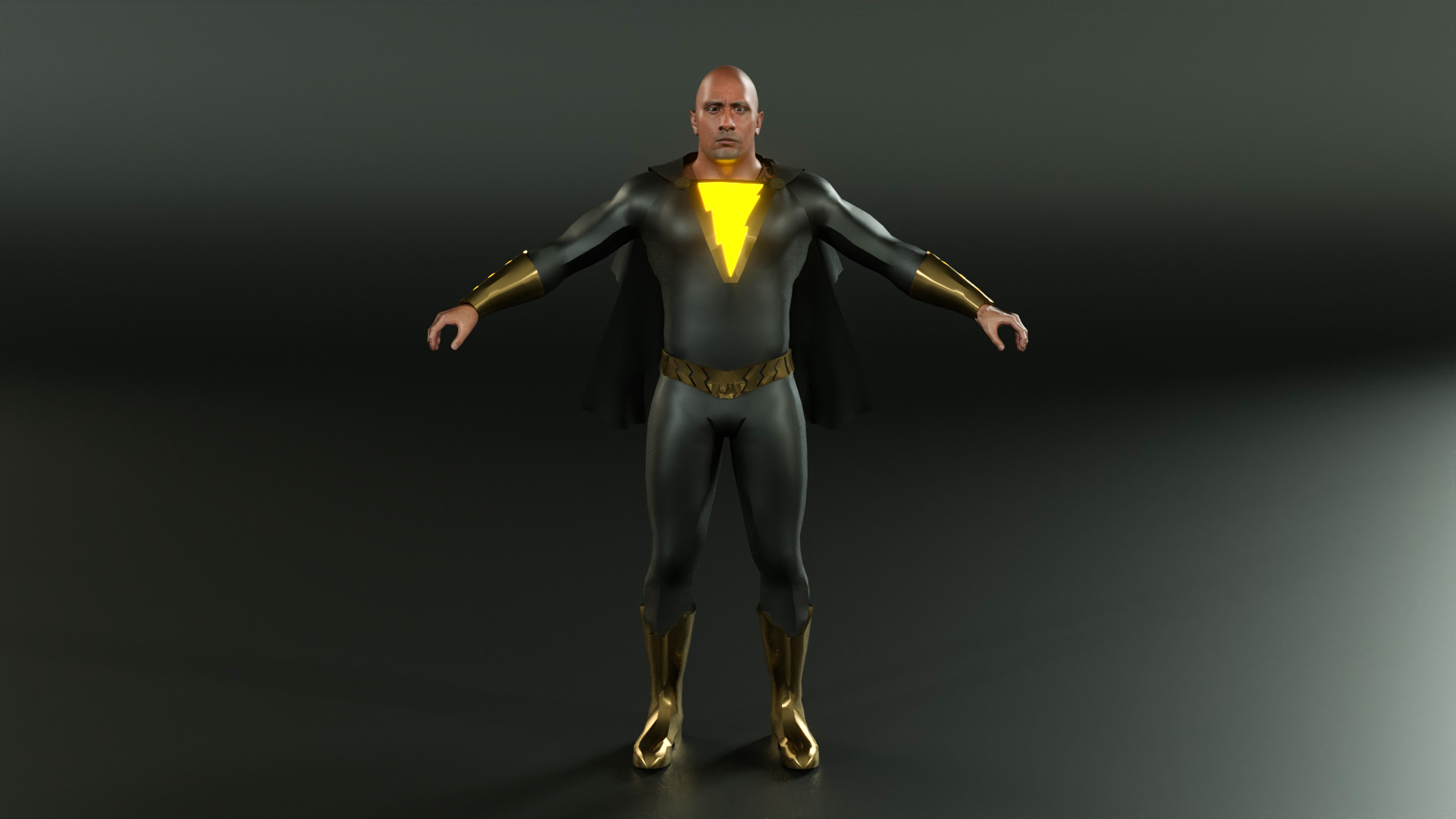 Black Adam by EA09studio | 3DOcean