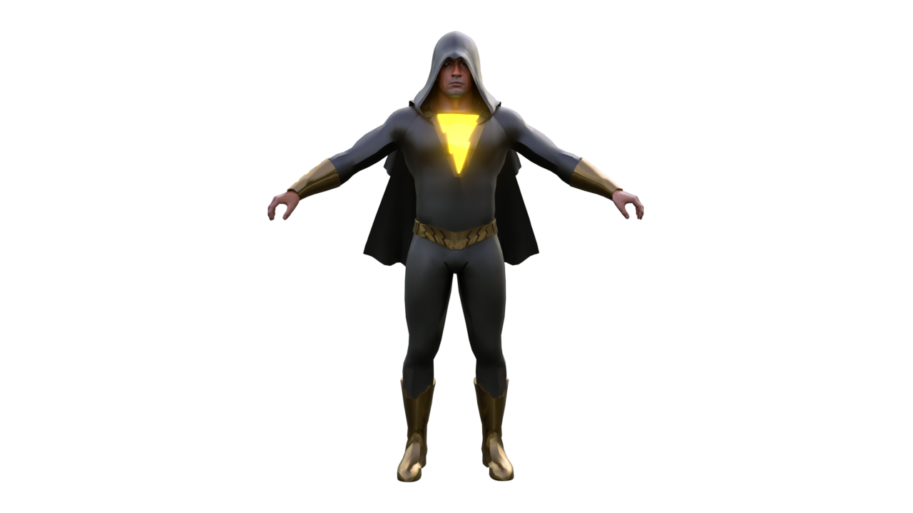 Black Adam by EA09studio | 3DOcean