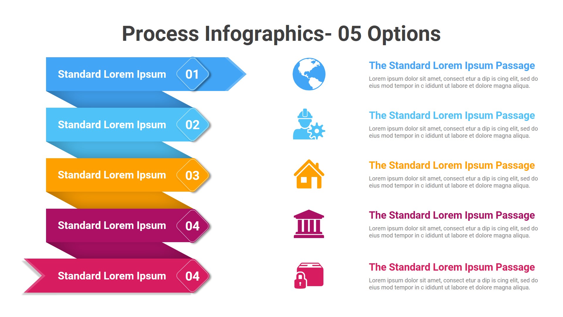 Process Infographics PowerPoint Template Diagram, Presentation Templates