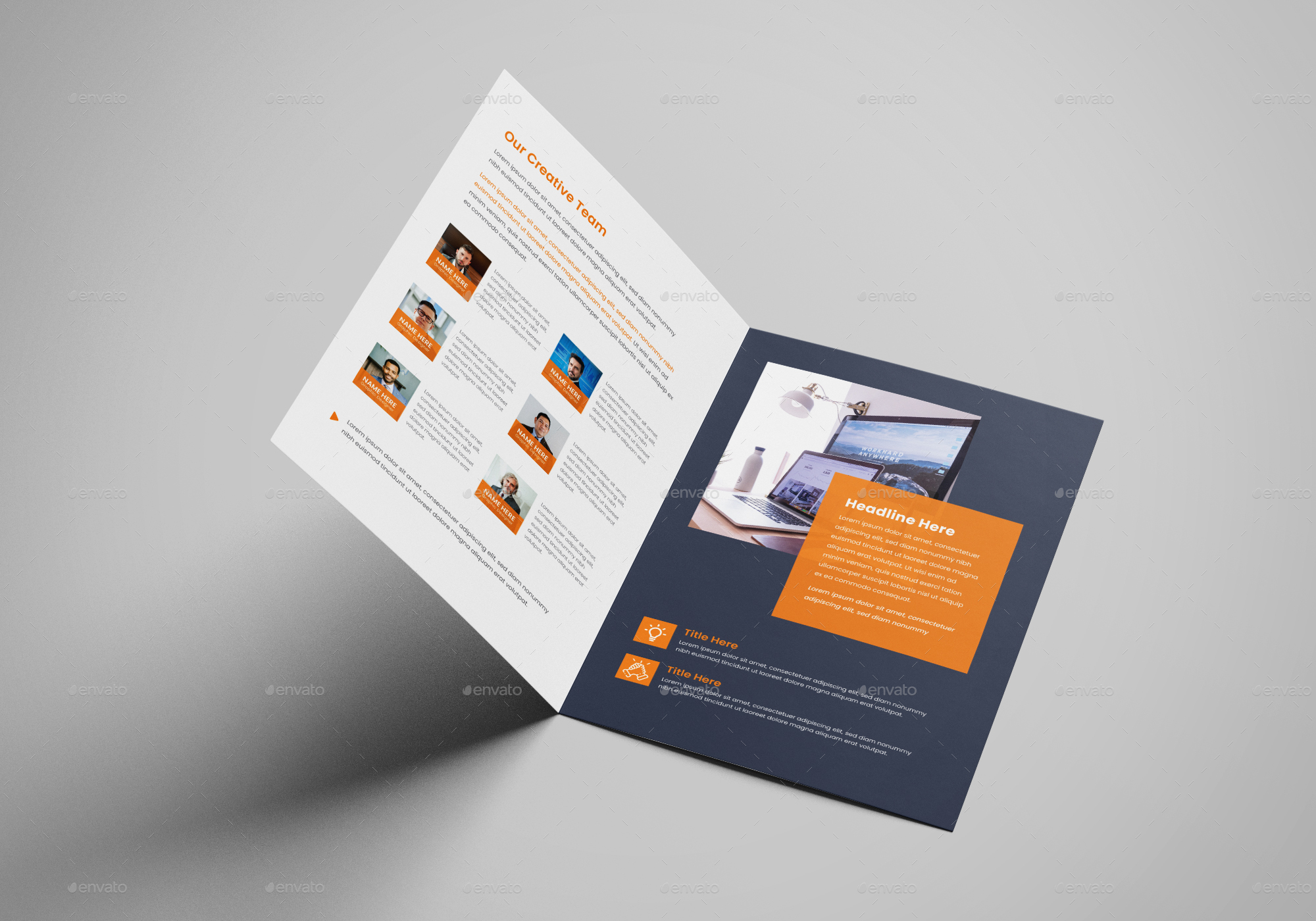 Bi-Fold Brochure, Print Templates | GraphicRiver