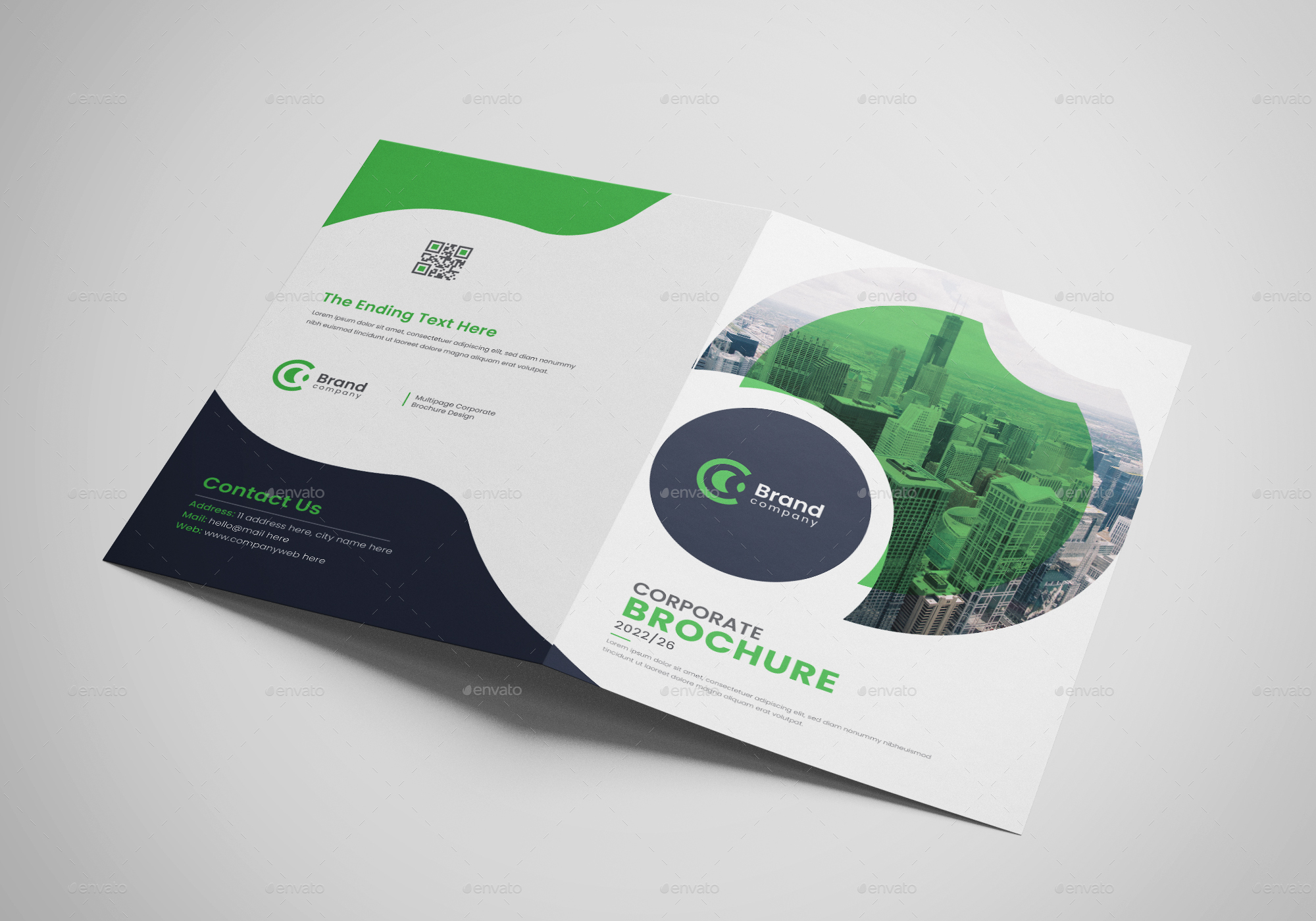 Bi-Fold Brochure Template, Print Templates | GraphicRiver