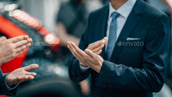 Business people talking, hand gestures Stock Photo by microgen | PhotoDune
