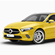 Mercedes A-Class Car Mockup, Graphics | GraphicRiver