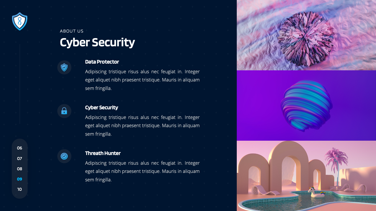 Secures - Cyber Security Keynote Template, Presentation Templates ...