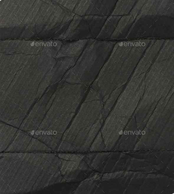 Black cardboard texture with folds, full frame, inside of perfume box ...