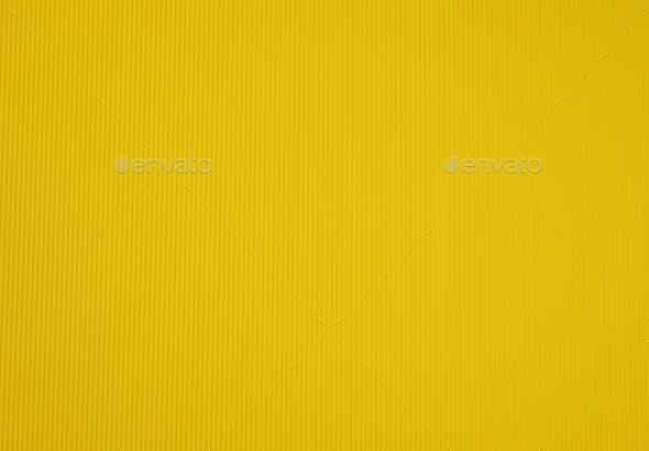 Corrugated cardboard yellow color, abstract background for designer ...