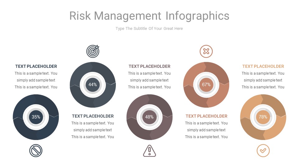 Risk Management PowerPoint Infographics Slides by SOOZ_ART | GraphicRiver