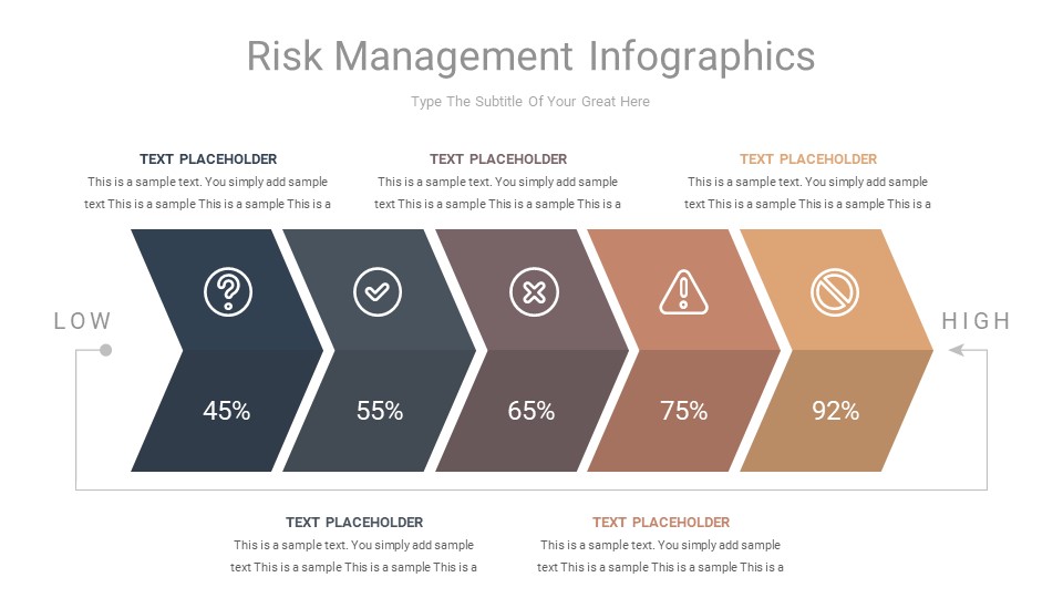 Risk Management PowerPoint Infographics Slides by SOOZ_ART | GraphicRiver