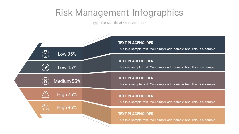 Risk Management PowerPoint Infographics Slides by SOOZ_ART | GraphicRiver