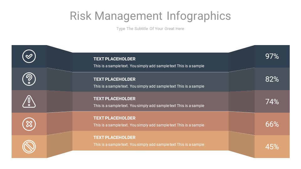 Risk Management PowerPoint Infographics Slides by SOOZ_ART | GraphicRiver