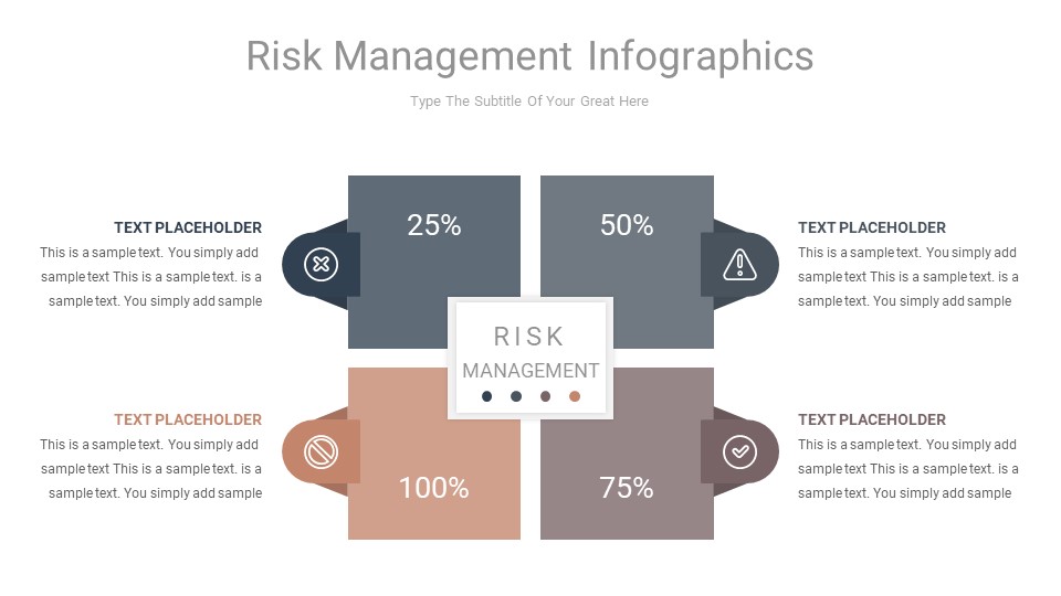 Risk Management PowerPoint Infographics Slides by SOOZ_ART | GraphicRiver