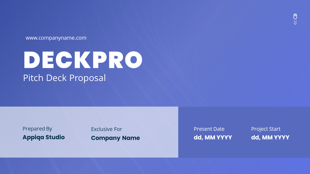 DeckPro - Pitch Deck Proposal Keynote, Presentation Templates ...
