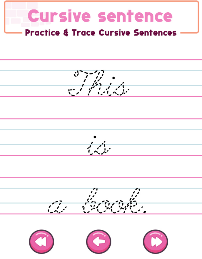 Learn Cursive Writing A to Z + Kids Cursive Writing Games by iQueen