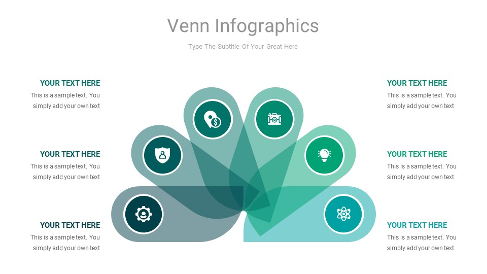 Venn Infographics Google Slides Template Diagrams by SOOZ_ART ...