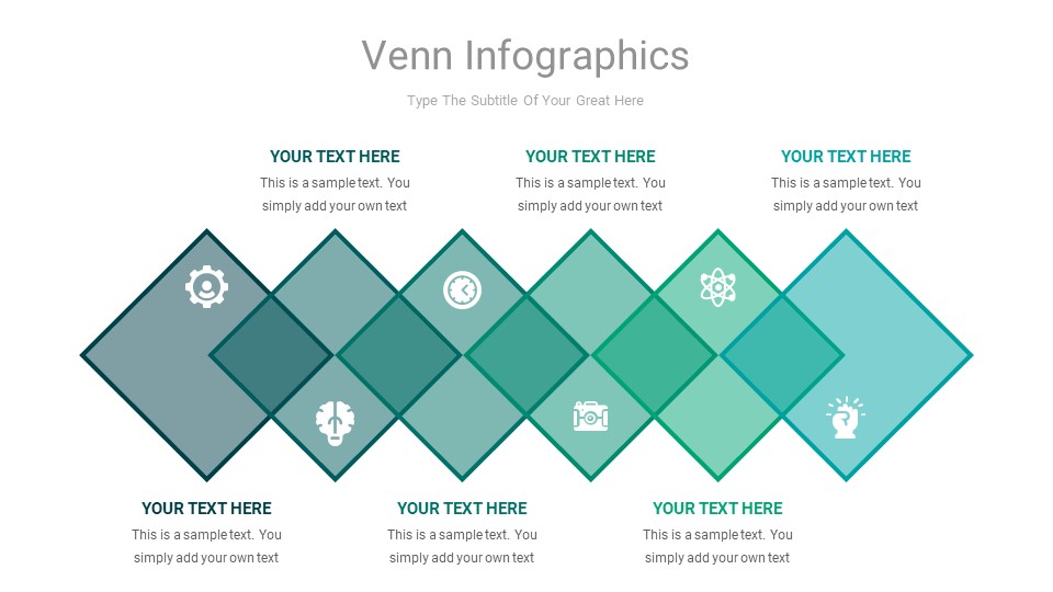 Venn Infographics Google Slides Template Diagrams by SOOZ_ART ...