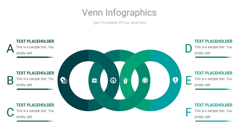Venn Infographics Google Slides Template Diagrams by SOOZ_ART ...