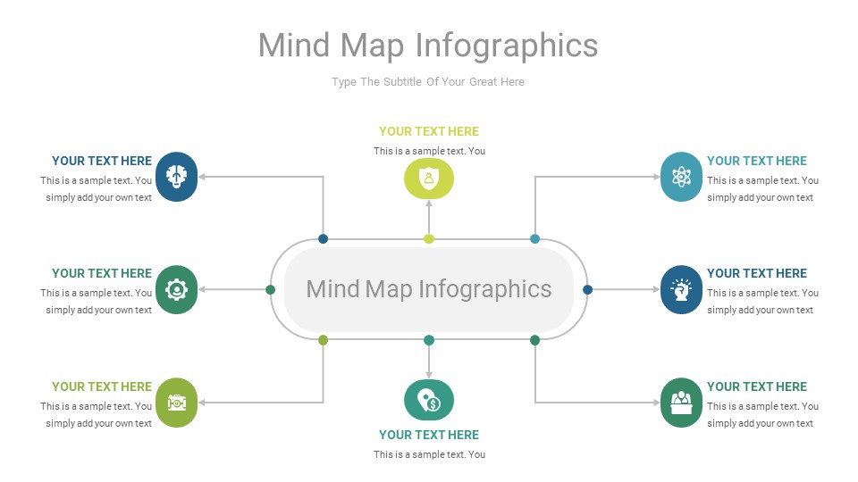 Mind Map Diagrams Google Slides Template diagrams by SOOZ_ART ...