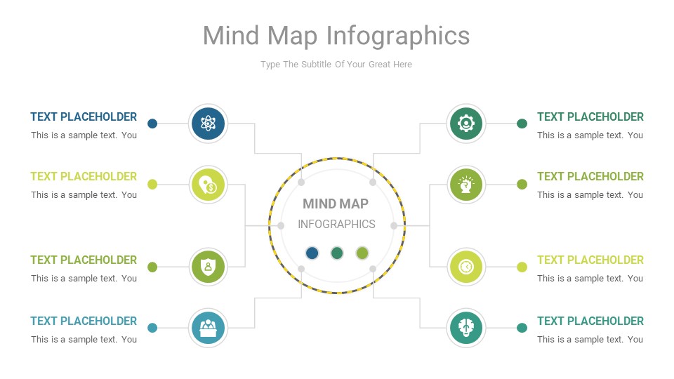 Mind Map Diagrams Google Slides Template diagrams by SOOZ_ART ...