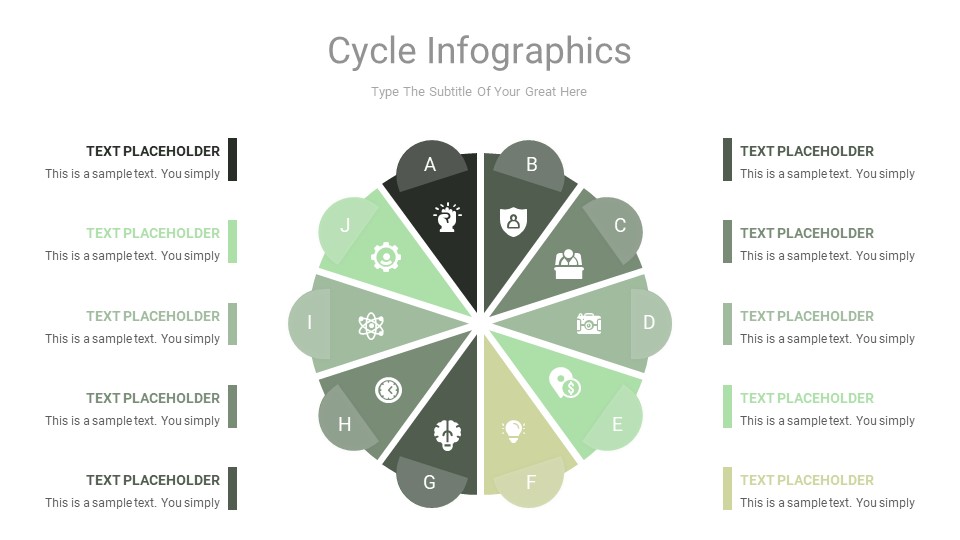 Cycle Infographics Google Slides Presentation by SOOZ_ART | GraphicRiver