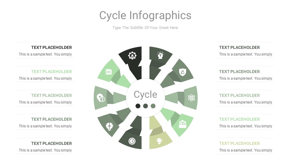 Cycle Infographics Google Slides Presentation by SOOZ_ART | GraphicRiver