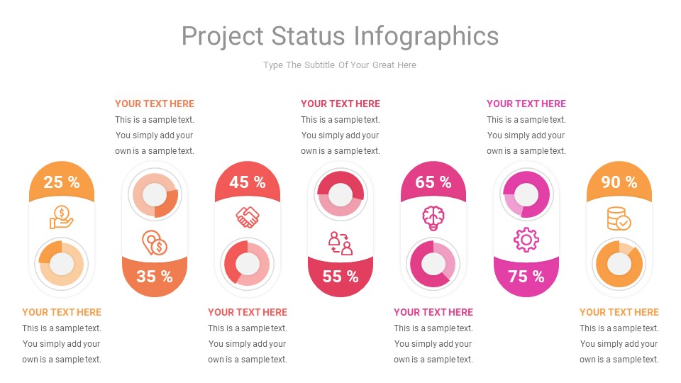 Project Status infographics Keynote Template Presentation by SOOZ_ART