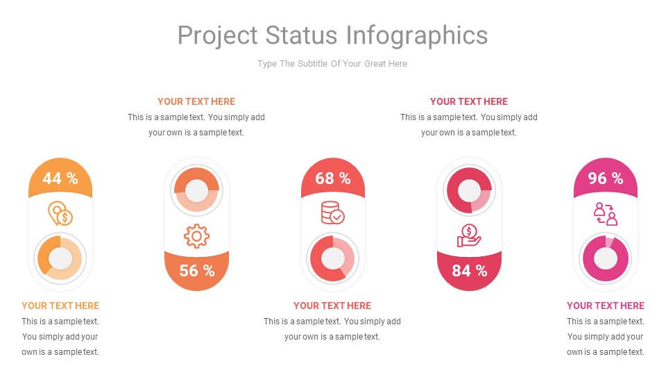 Project Status infographics Keynote Template Presentation by SOOZ_ART