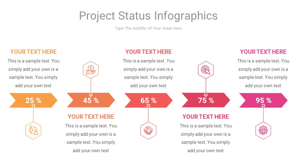 Project Status infographics Keynote Template Presentation by SOOZ_ART