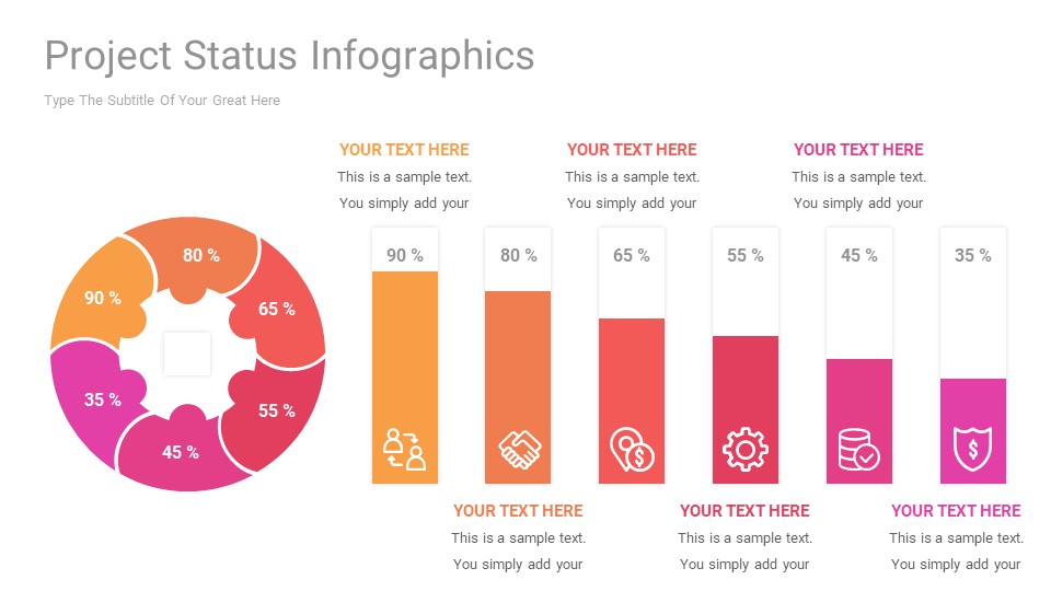 Project Status infographics Keynote Template Presentation by SOOZ_ART