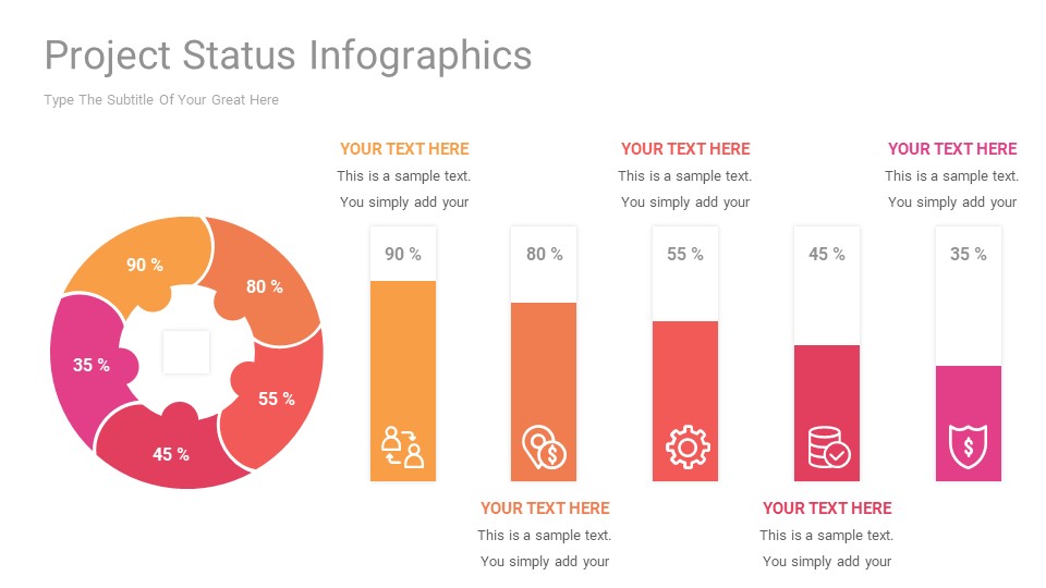 Project Status infographics Keynote Template Presentation by SOOZ_ART