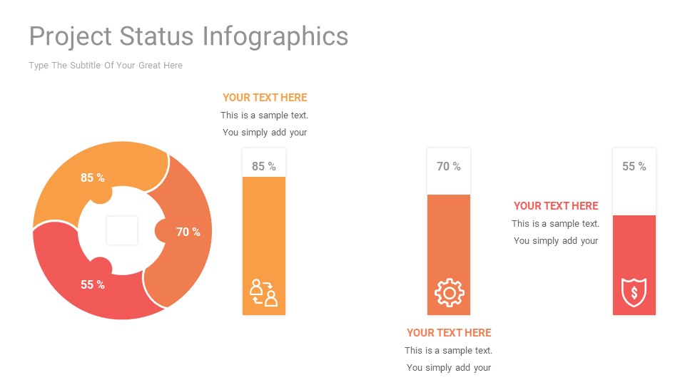 Project Status infographics Keynote Template Presentation by SOOZ_ART