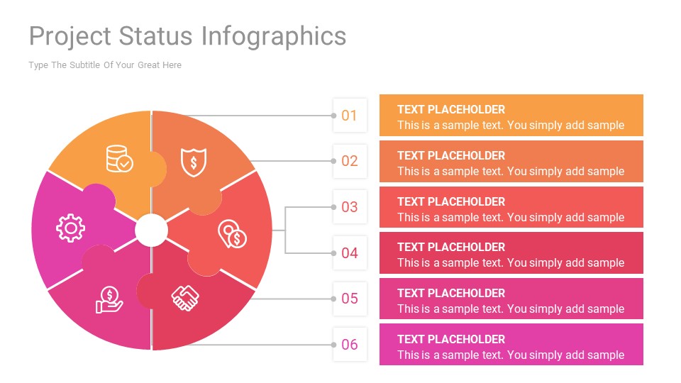 Project Status infographics Keynote Template Presentation by SOOZ_ART