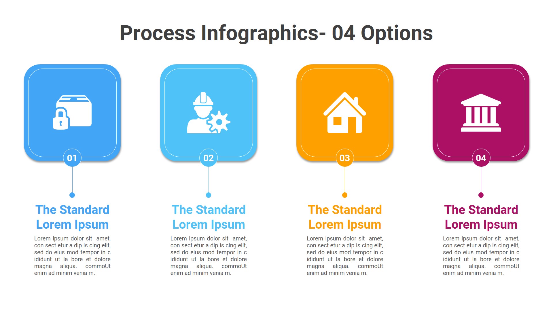 Process Infographics Google Slides Template Diagram, Presentation Templates