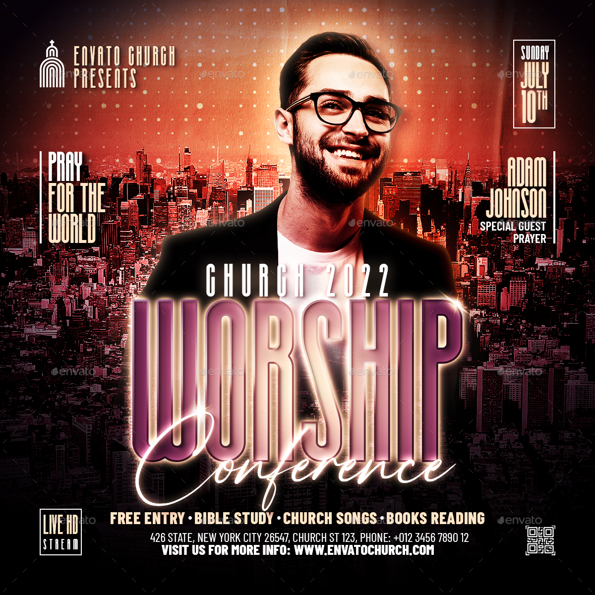 Church Flyer, Print Templates | GraphicRiver