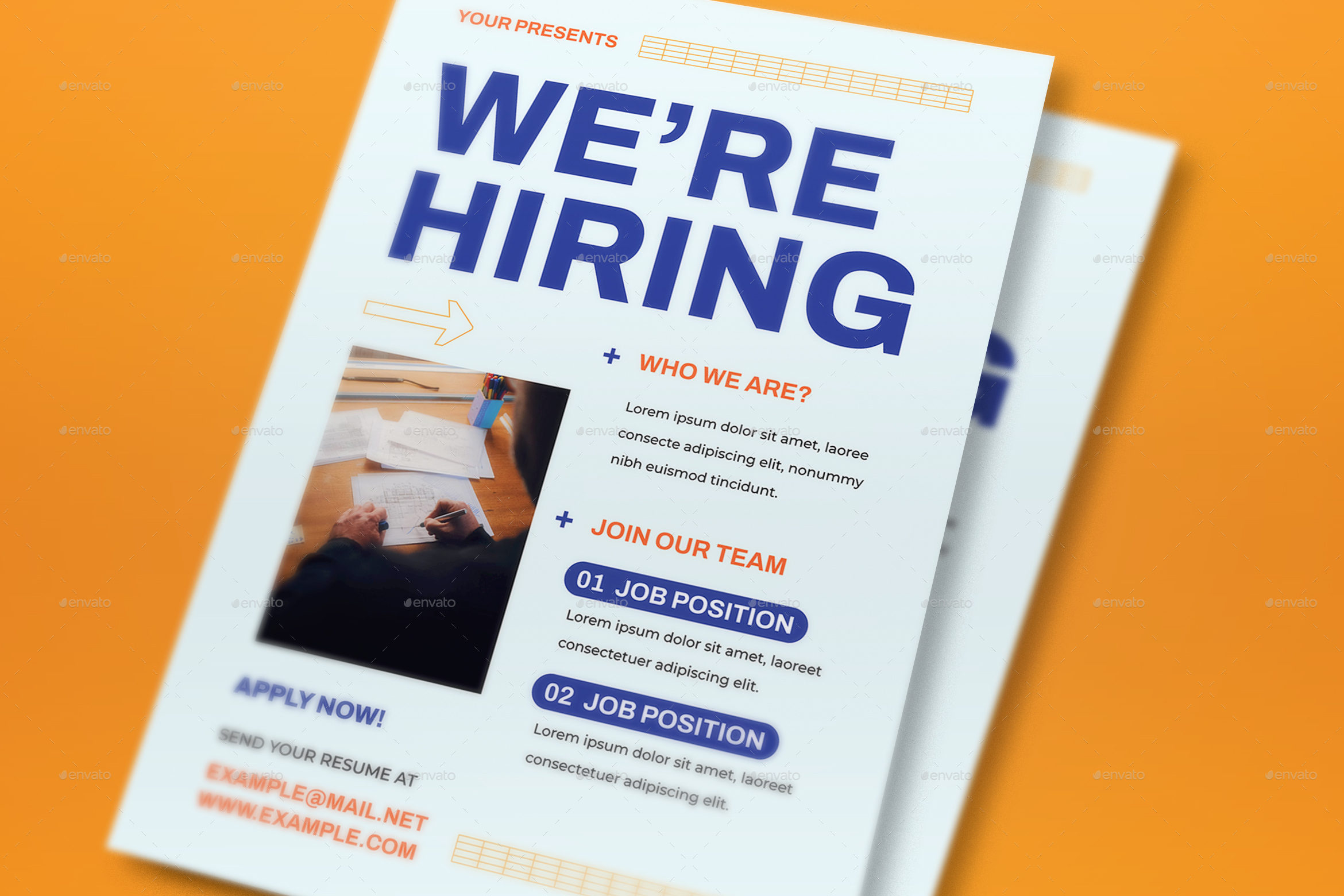 Hiring Flyer Set, Print Templates | GraphicRiver