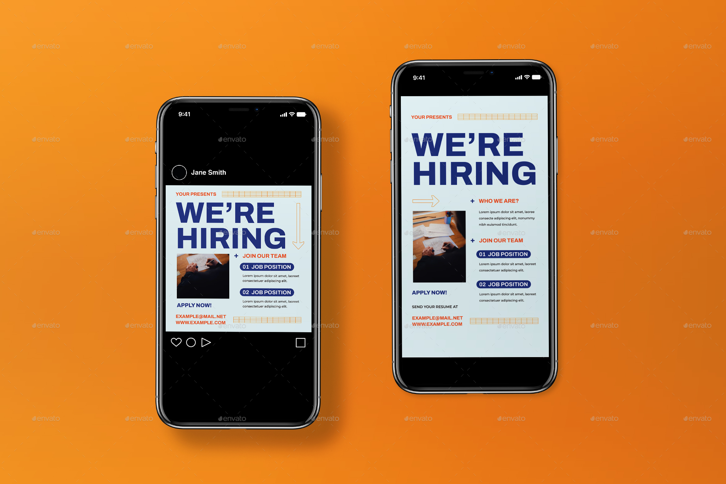 Hiring Flyer Set, Print Templates | GraphicRiver